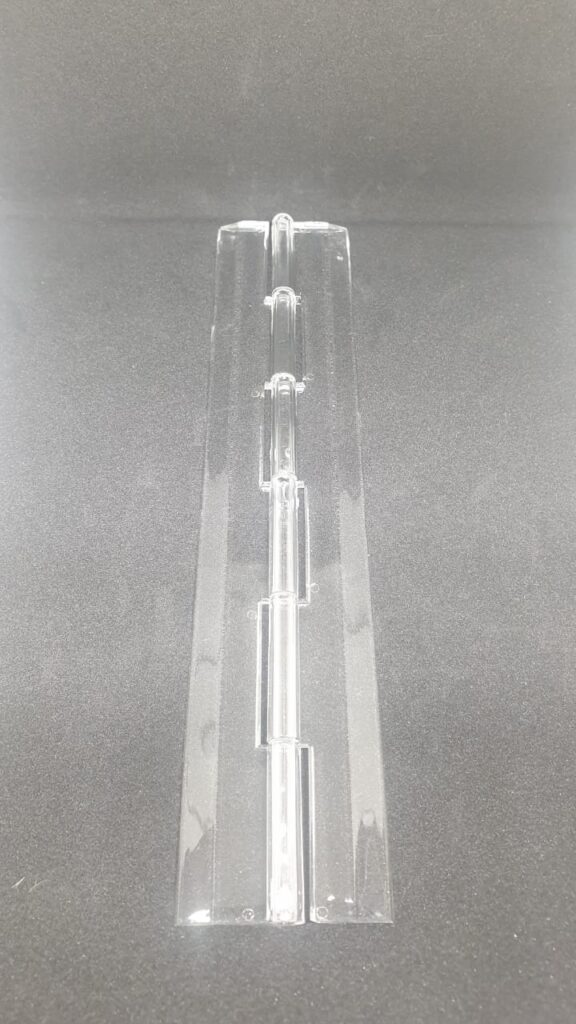 Acrylic Hinges 30cm Length | transparent folding hinges