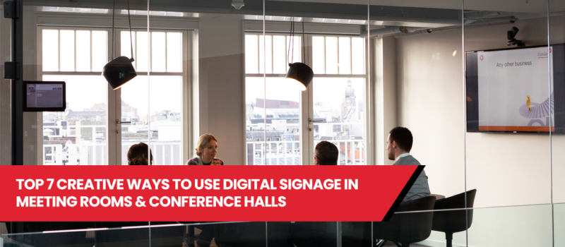 Top 7 Creative Ways to Use Digital Signage in Meeting Rooms and ...